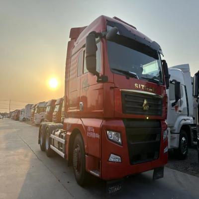 China 430hp Used Tractor Trailer Sinotruk Howo C7H 10 Wheels diesel manual for sale