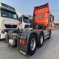China 430hp Used Tractor Trailer Sinotruk Howo C7H 10 Wheels diesel manual for sale