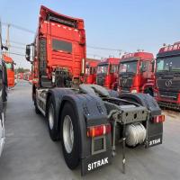 China 430hp Used Tractor Trailer Sinotruk Howo C7H 10 Wheels diesel manual for sale