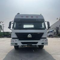 China 430hp Used Tractor Trailer Sinotruk Howo T7H 10 Wheels diesel manual for sale
