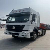 China 430hp Used Tractor Trailer Sinotruk Howo T7H 10 Wheels diesel manual for sale