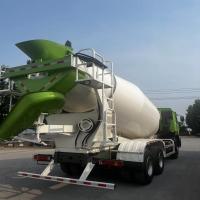 China HOWO 371 Used Concrete Trucks 8x4 Cement Mixer 279KW diesel manual for sale