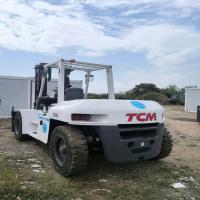 China Robust FD100TCM 10 Ton Forklift Second Hand Electric Forklift for sale