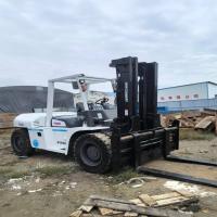 China Robust FD100TCM 10 Ton Forklift Second Hand Electric Forklift for sale