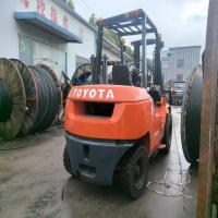 China Secondhand FD50 Toyota Diesel Forklift Dealer 5 Ton Maximum lifting height 4.5m for sale