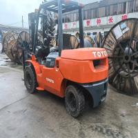 China Secondhand FD50 Toyota Diesel Forklift Dealer 5 Ton Maximum lifting height 4.5m for sale