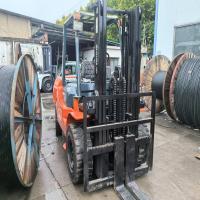 China Secondhand FD50 Toyota Diesel Forklift Dealer 5 Ton Maximum lifting height 4.5m for sale