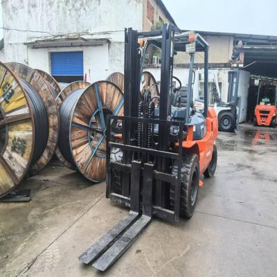 China Secondhand FD50 Toyota Diesel Forklift Dealer 5 Ton Maximum lifting height 4.5m for sale