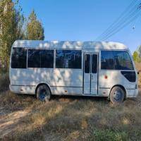 China Used gasoline Toyota Coaster Bus City Shuttle 21 Passenger for sale