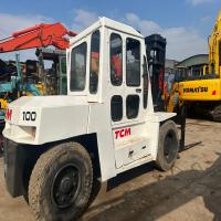 China Robust FD100TCM 10 Ton Forklift Second Hand Electric Forklift for sale