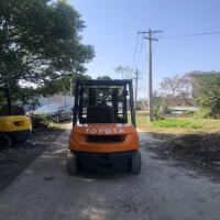 China Used Toyota Forklift 3.5T Small Material Handler 1290mm Width for sale
