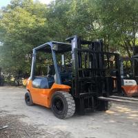 China Used Toyota Forklift 3.5T Small Material Handler 1290mm Width for sale