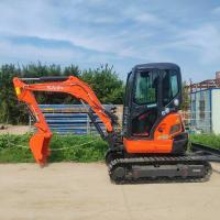 China Secondhand Kubota Digger U35 Used 3.5ton Small Type Mini Crawler Excavator for sale