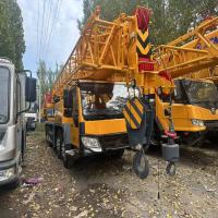 China 50T Hydraulic Old Crane Truck QY50K-II XCMG Mobile Crane 80km/h for sale