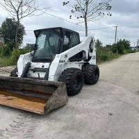 China 60KW Compact Used Skid Loaders Steer Bob S300 11.1km/h 3750kg for sale