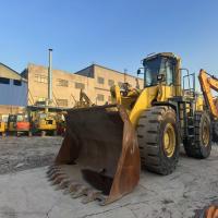China 2nd Hand Komatsu WA600 Wheel Loader Used Front Loader 44-52T 328kw for sale