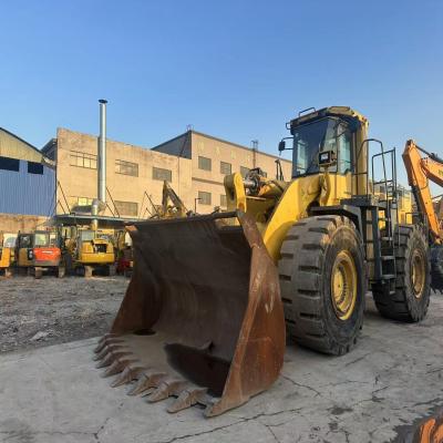 China 2nd Hand Komatsu WA600 Wheel Loader Used Front Loader 44-52T 328kw for sale