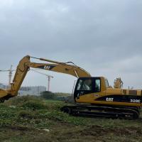 China Used  Excavator CAT 320C Secondhand  20ton Crawler Digger 110kw with 0.8m3 bucket for sale
