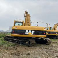 China Used  Excavator CAT 320C Secondhand  20ton Crawler Digger 110kw with 0.8m3 bucket for sale