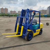China Komatsu FD30 Used Forklift Two Stage Material Handling Equipment 3 Ton for sale