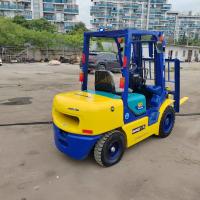 China Komatsu FD30 Used Forklift Two Stage Material Handling Equipment 3 Ton for sale