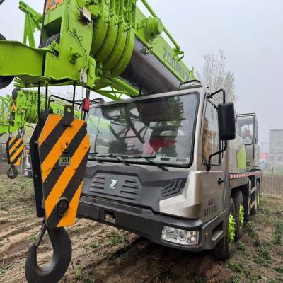 China ZOOMLION ZTC550V Used Crane Trucks Heavy Equipment 55T  85km/h for sale