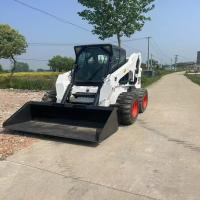 China Mini Bob S330 Used Skid Steer Loader Landscaping Equipment 63.4kw for sale