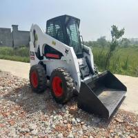 China Mini Bob S330 Used Skid Steer Loader Landscaping Equipment 63.4kw for sale