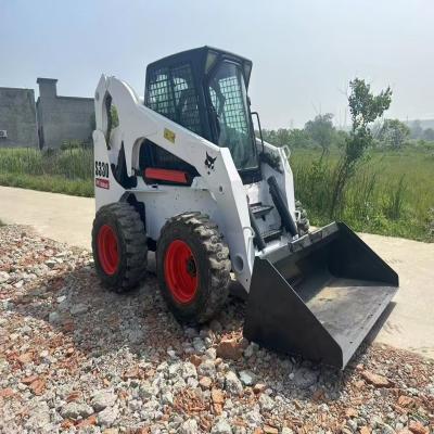 China Mini Bob S330 Used Skid Steer Loader Landscaping Equipment 63.4kw for sale