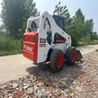 China Mini Bob S330 Used Skid Steer Loader Landscaping Equipment 63.4kw for sale