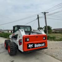 China Mini Bob S630 Used Skid Steer Loader Landscaping Equipment 55.4kw for sale
