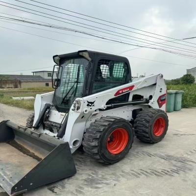 China Mini Bob S630 Used Skid Steer Loader Landscaping Equipment 55.4kw for sale