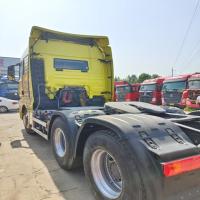 China 430hp Used Tractor Trailer Sinotruk Howo C7 10 Wheels LHD  diesel for sale