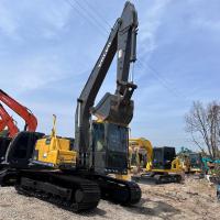 China Secondhand Excavator Machinery Trader Used VOL EC140 14 Ton Crawler Digger for sale