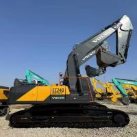 China Secondhand Excavator Original VOL EC240 used Hydraulic 24ton Crawler Digger 134kw for sale