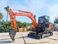 China Used Doosan Digger  DH55  Secondhand 5.5ton Small Type Mini Crawler Excavator 40.5kw for sale