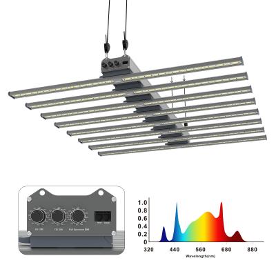 China UV IR Hydroponic LED Grow Lights Full Spectrum Light Strips for sale