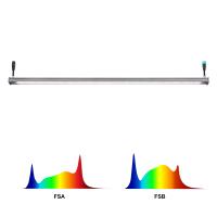 China 4ft 100W Compact Vertical LED Grow Light Hydroponic Racks bar led grow lights for sale