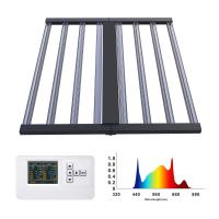 China Foldbale Hydroponics LED Grow Lights 6 Bars Agricultual Led Grow Light For Veg Flower for sale