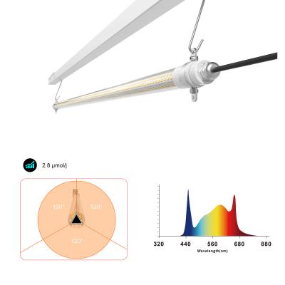 China T8 Tube LED Cultivation Light For Leaf Green Crops 360 Degree Beam Angle for sale