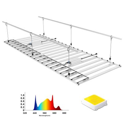 China Large Grow Space Commercial LED Grow Light Driver Reomvable Balance Heat Dissipation for sale