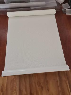 China Cordless Fabric Roller Shades Anti UV 190g/m2 For Sun Light Adjustment for sale