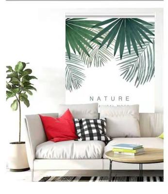 China Customized pattern 3D print roller blind Personalization custom curtain for sale