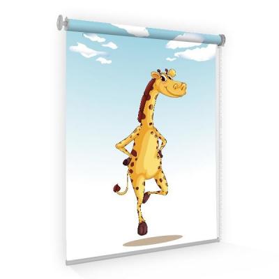 China cordless Digitally Printed Roller Blinds , Animal Print Roller Blind 250cm Width for sale