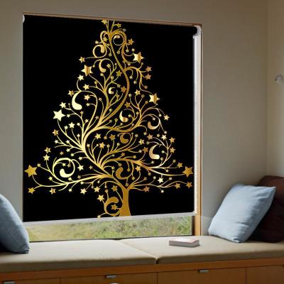 China 3D Photo Printed Pvc Vertical Window Blinds ball chain Format Slat reduce noise for sale