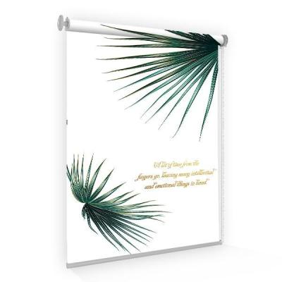 China Autumn Trees Forest Landscape 3D Printed photo window roller blind any custom size for sale