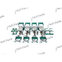 China B3.3 B3.3T QSB3.3 Piston And Ring Set For Cummins Excavator Diesel Engine for sale