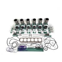 China D12D Overhaul Rebuild Kit Piston Liner Bearing Valve For Volvo Engine EC360CHR Excavator for sale