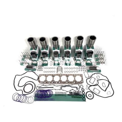 China D12D Overhaul Rebuild Kit Piston Liner Bearing Valve For Volvo Engine EC360CHR Excavator for sale