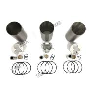 China For kubota Engine parts D1403 liner kit piston and rings for sale
